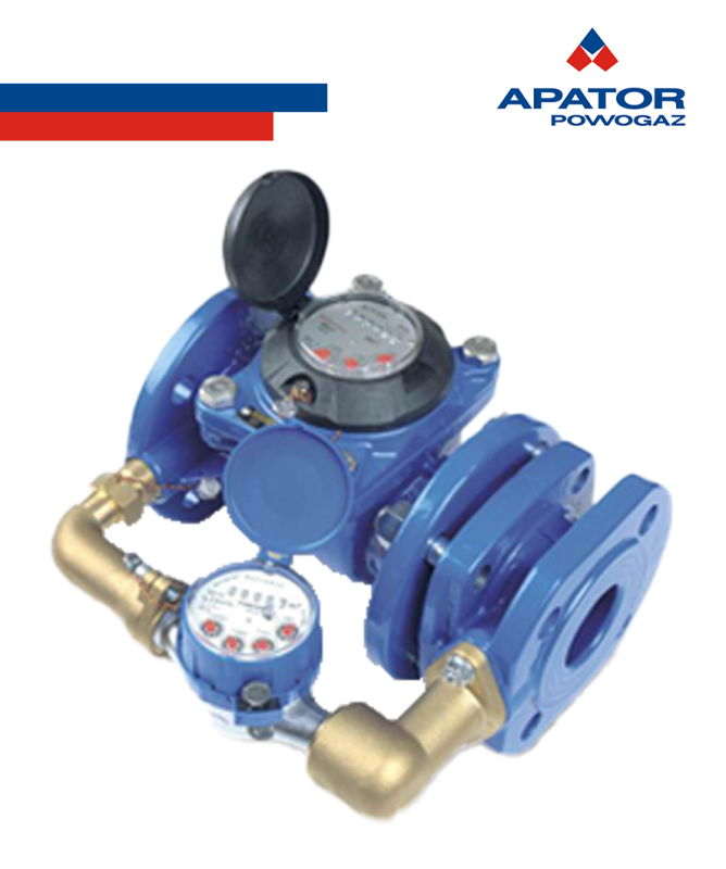 Đồng hồ nước Apator - Mẹ bồng con Model MWN/JS-S - Apator Việt Nam ...